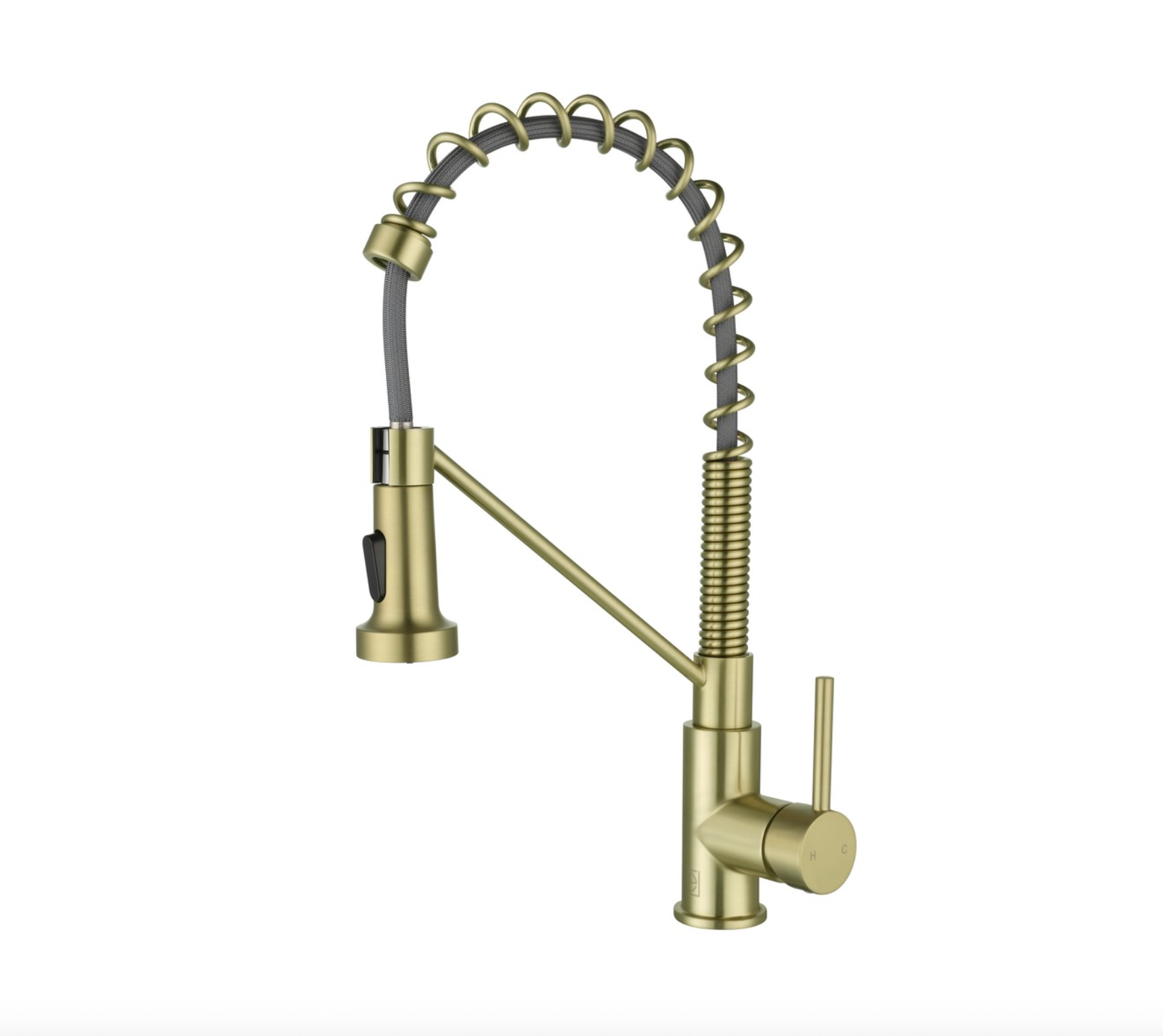 Yara Brushed Gold Kitchen Faucet – Brooke's On Main